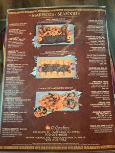 D'Carbon Restaurant Menu (update January 2026)